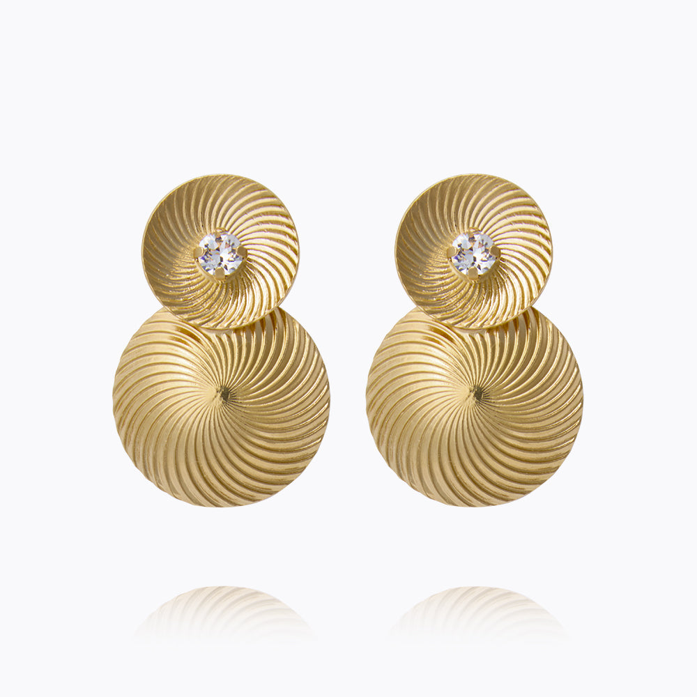 Caroline Svedbom - Coco Earrings Gold Gold