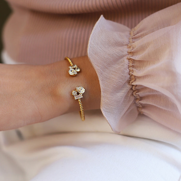 Caroline Svedbom - Isa Bracelet Crystal Gold